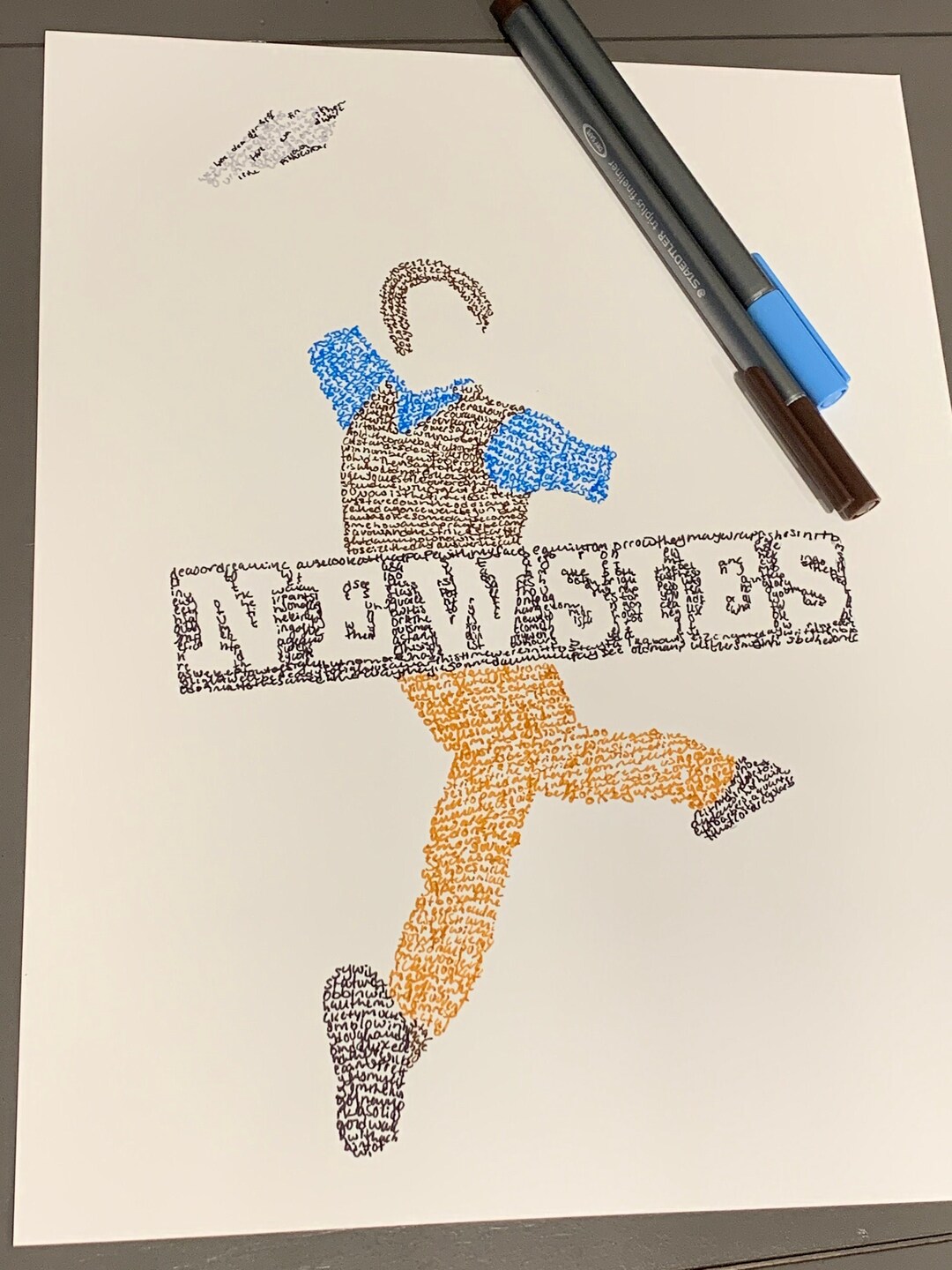 Newsies Handwritten Lyrics Prints - Etsy