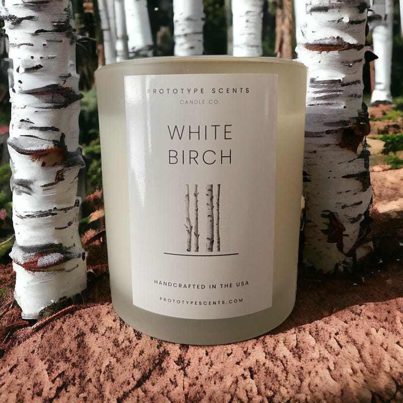 Birch Candles - Etsy