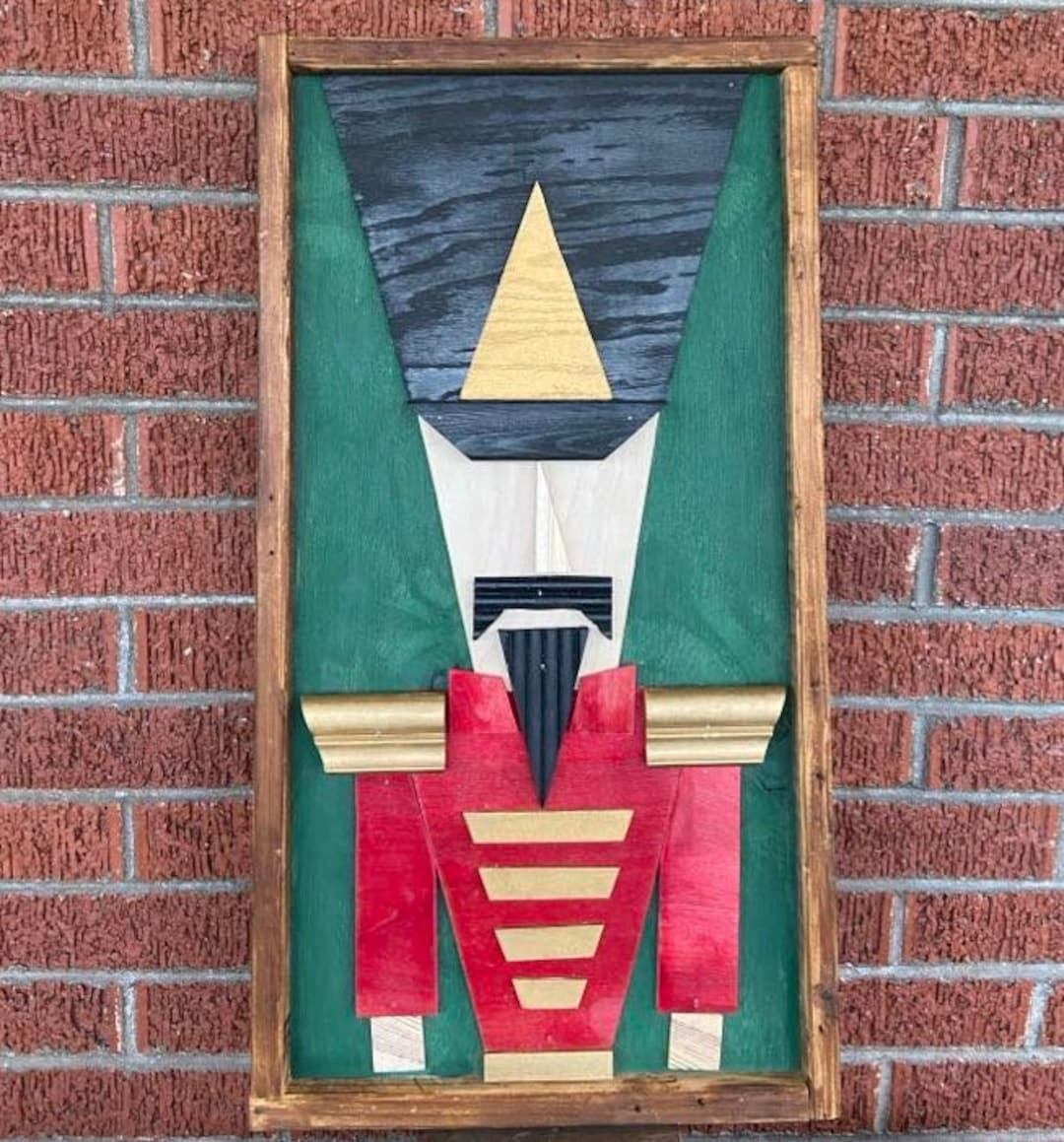 Nutcracker Christmas Wall Art Christmas Decor Vintage - Etsy