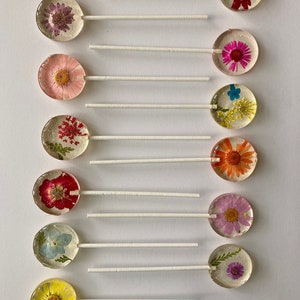 Flower Lollipops - Etsy
