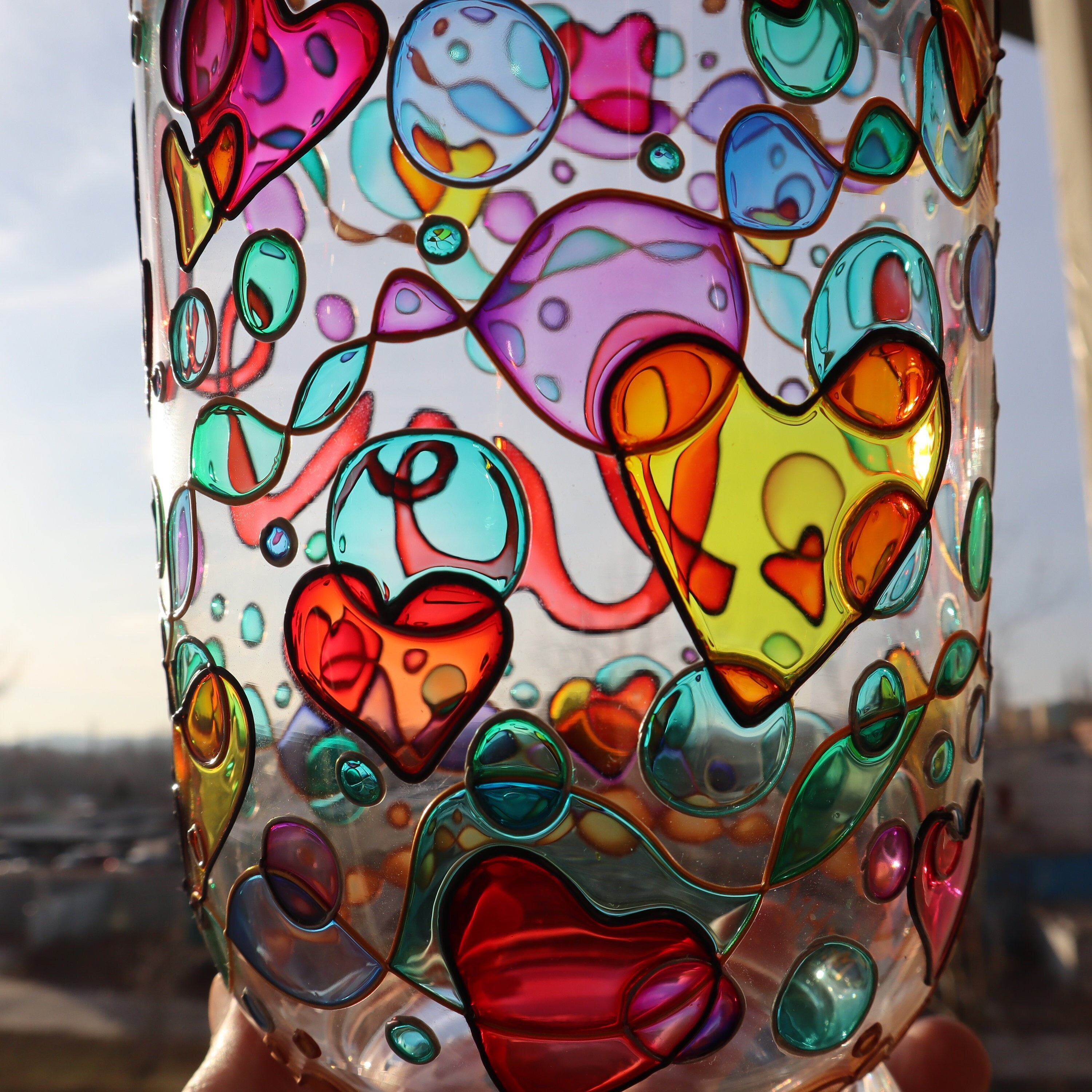 Simple Designs For Glass Painting