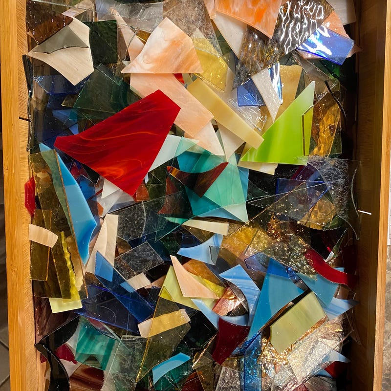 Stained Glass Shards - Etsy