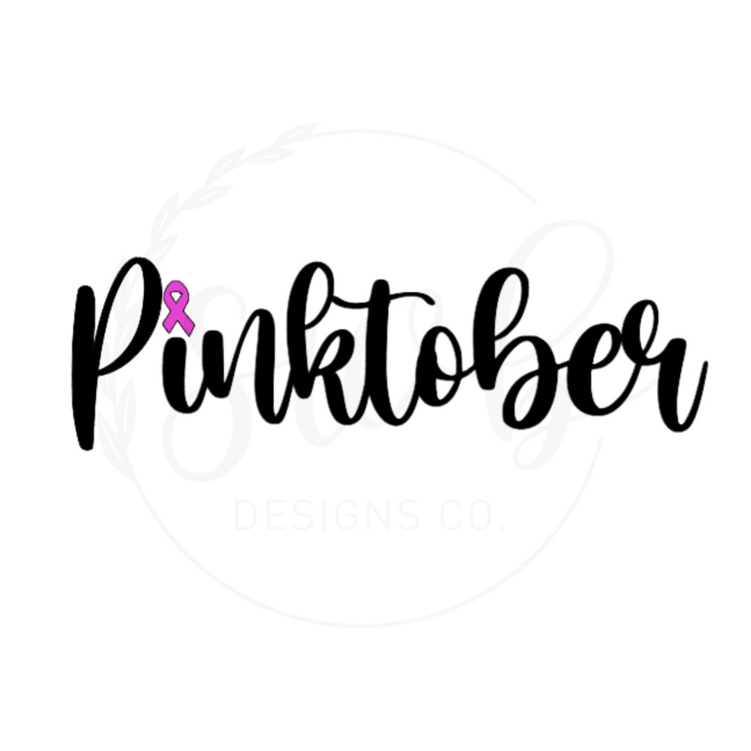 Pinktober SVG / Awareness Ribbon SVG, Breast Cancer Svg, Cancer ...