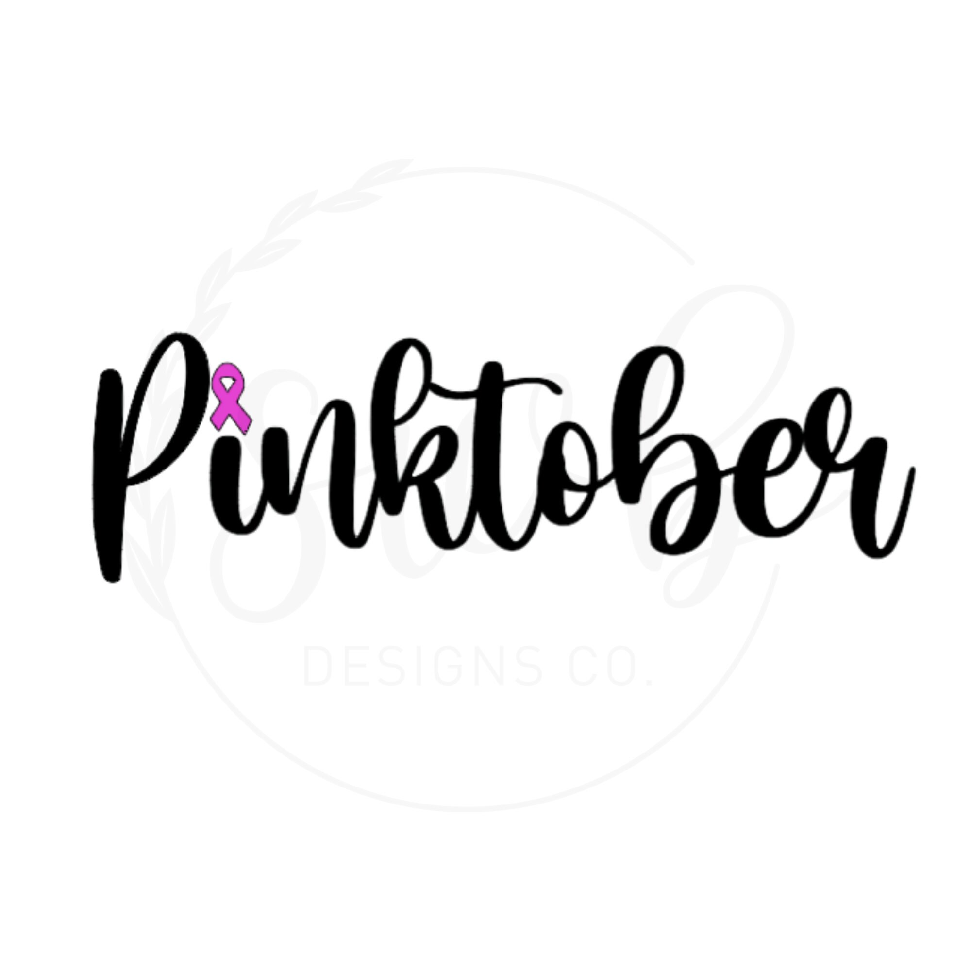 Pinktober SVG / Awareness Ribbon SVG, Breast Cancer Svg, Cancer ...
