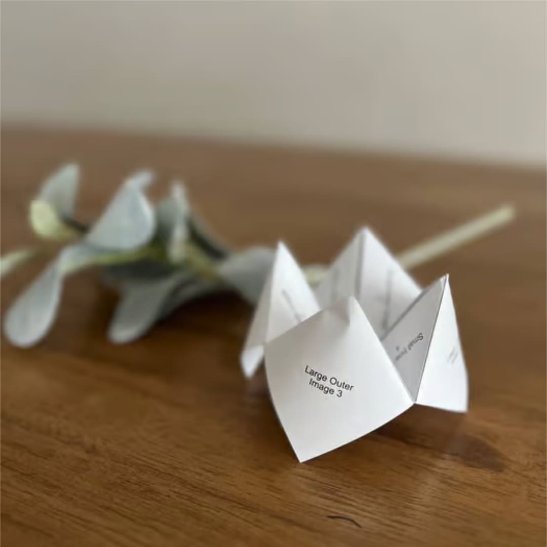 Origami Paper Fortune Teller - Etsy