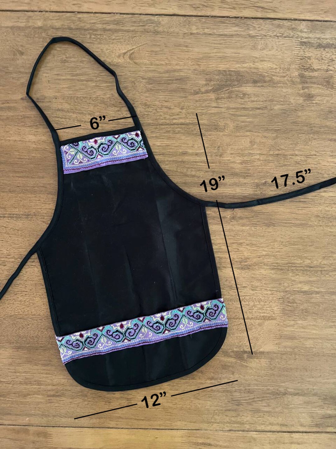 Hmong Embroidered Paj Ntaub Kids Apron 1 - Etsy