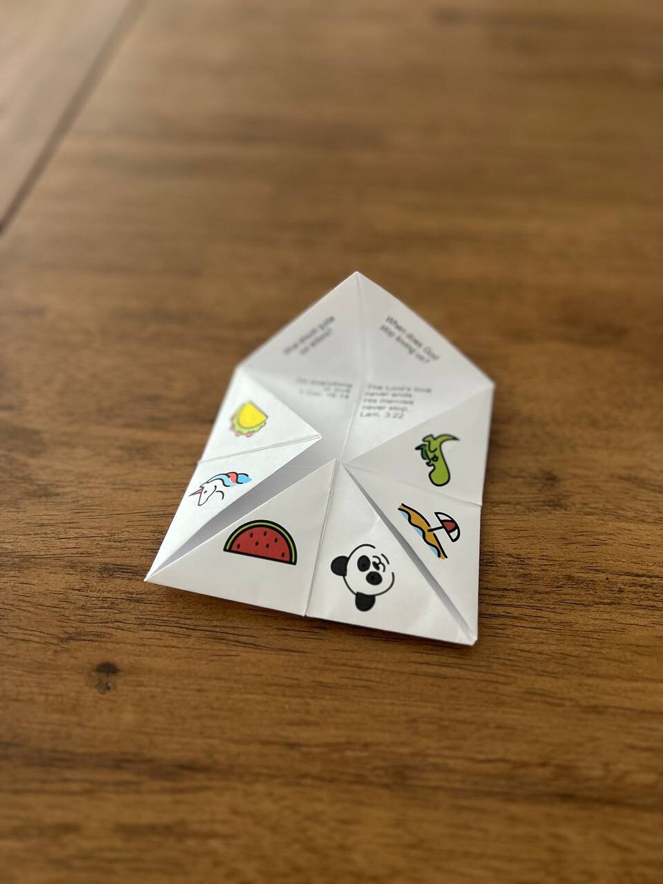 Love-themed Origami Paper Fortune | Valentine's Day Activity for Kids ...