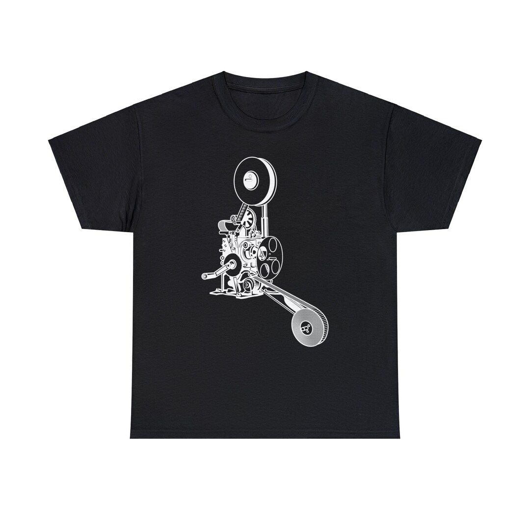 Vintage Movie Projector T-shirt - Etsy