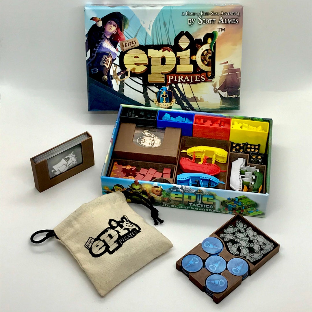 Tiny Epic Pirates and Expansion- Game Organizers (unofficial) - Etsy