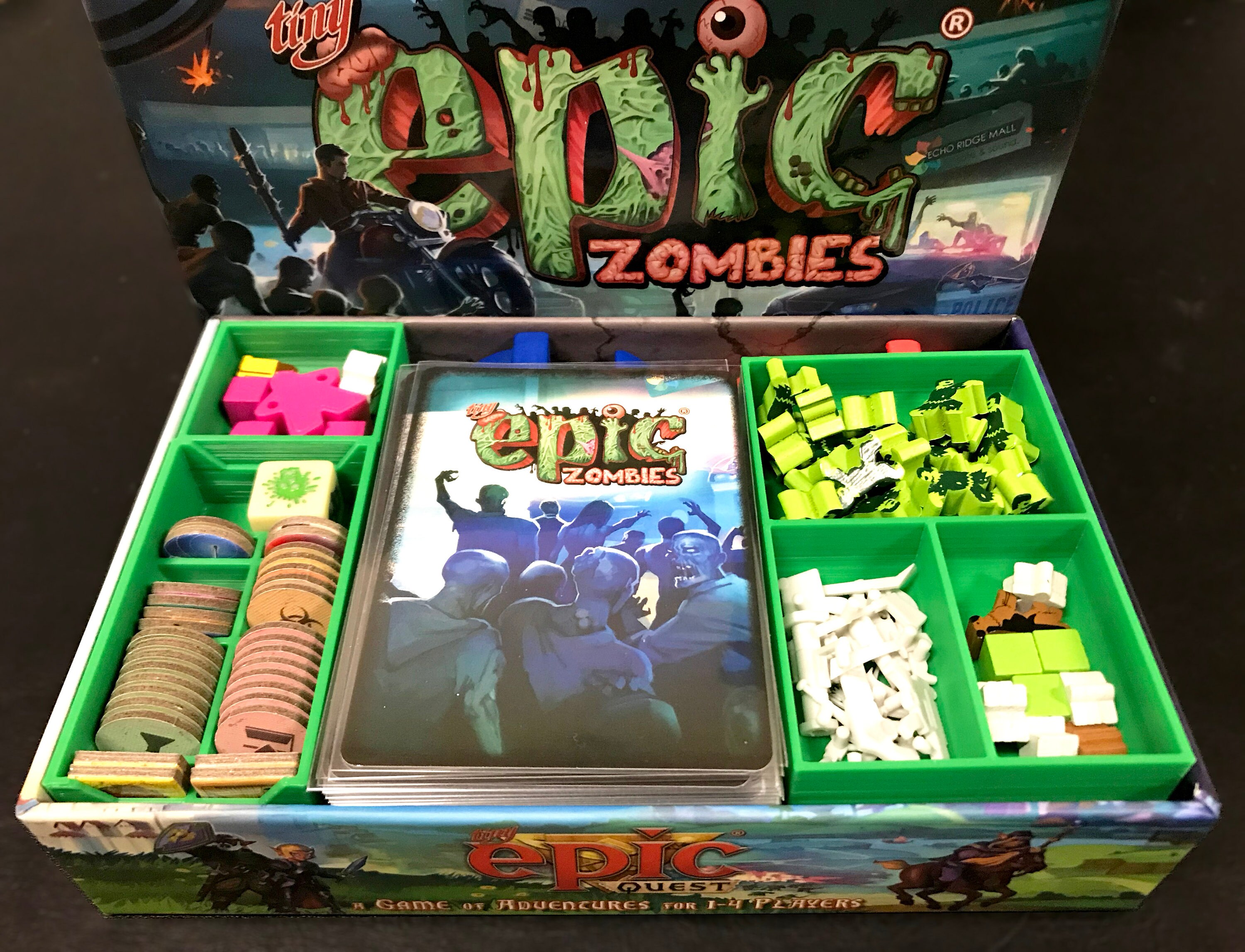 Tiny Epic Zombies Game Organizer - Etsy