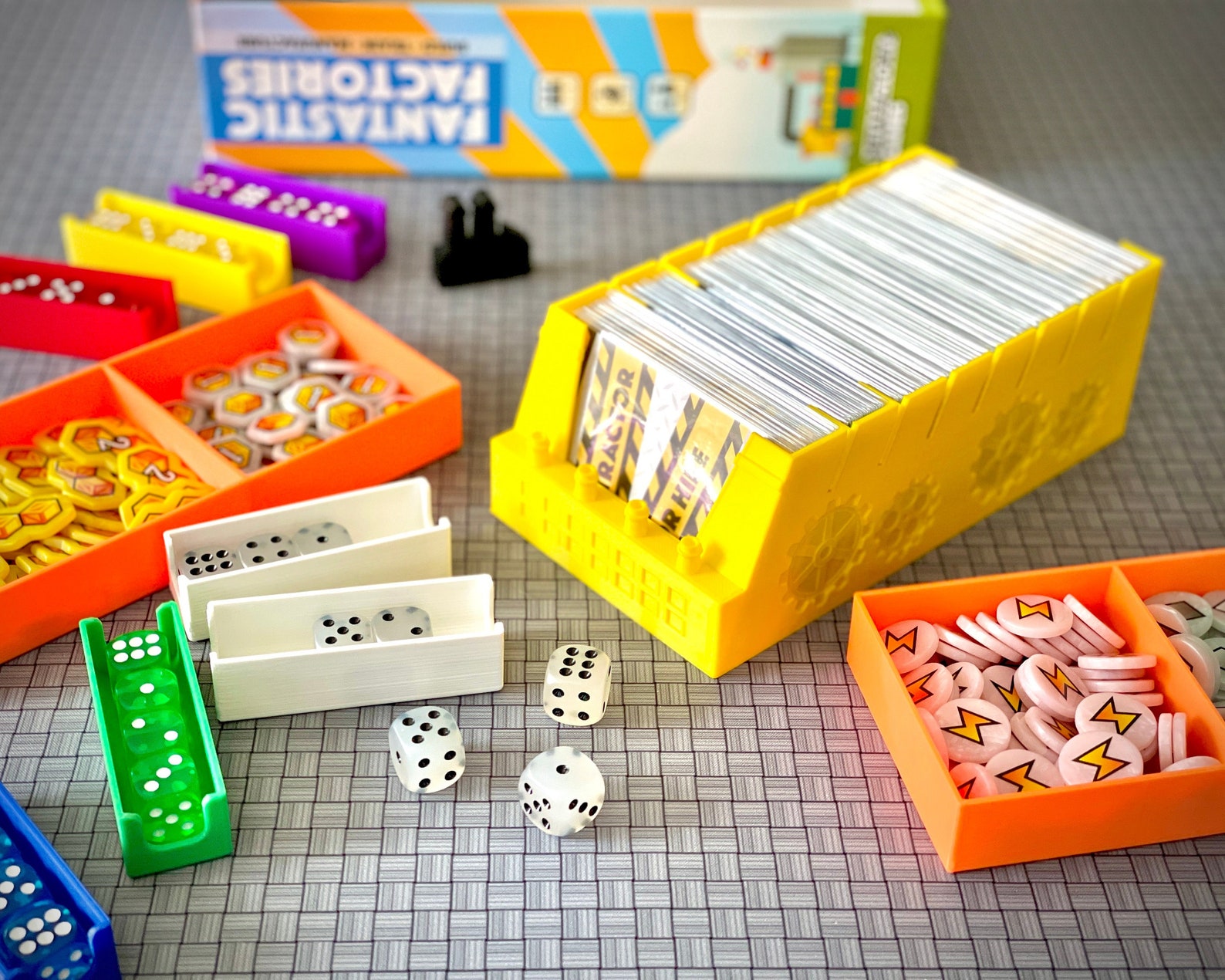 Fantastic Factories & Expansion Game Organizer - Etsy