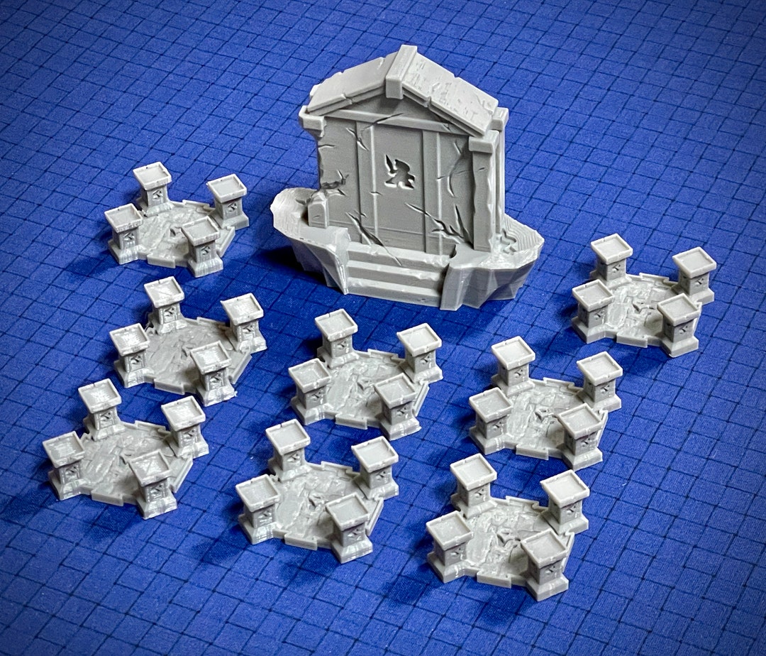 3D Crypt and Wayshrines for Clank Catacombs unofficial - Etsy