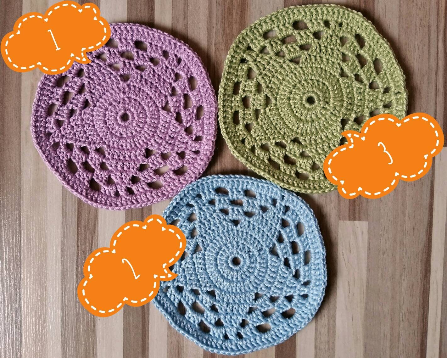 Bohemian Crochet Star Rug for Dolls Dollhouse 1:6 or 1/12 - Etsy