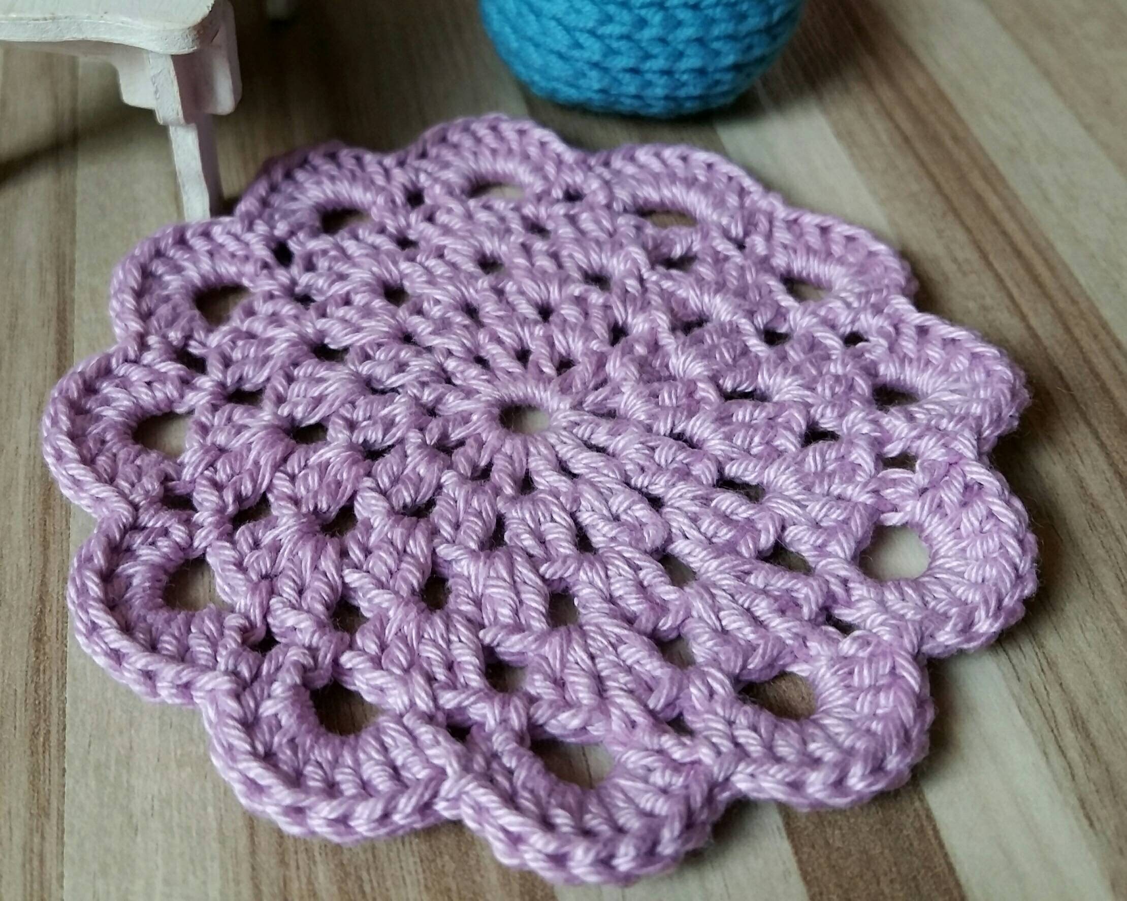 Dollhouse Mini Crochet Rug Boho Rug for Dolls Dollhouse - Etsy