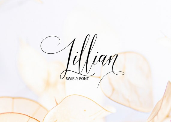handwritten font with tails calligraphy font bundle cricut fonts ...