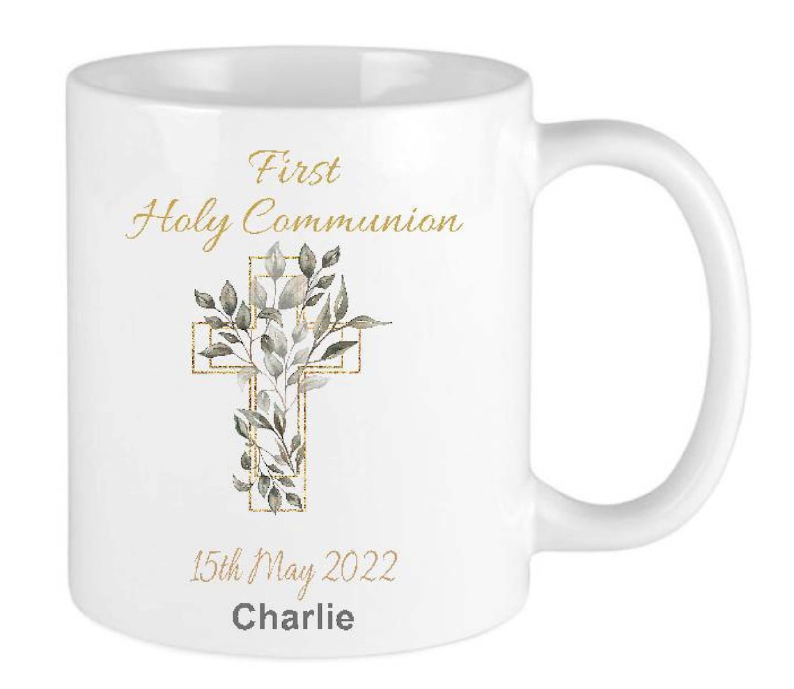 Personalised First Holy Communion Ceramic Mug Communion - Etsy