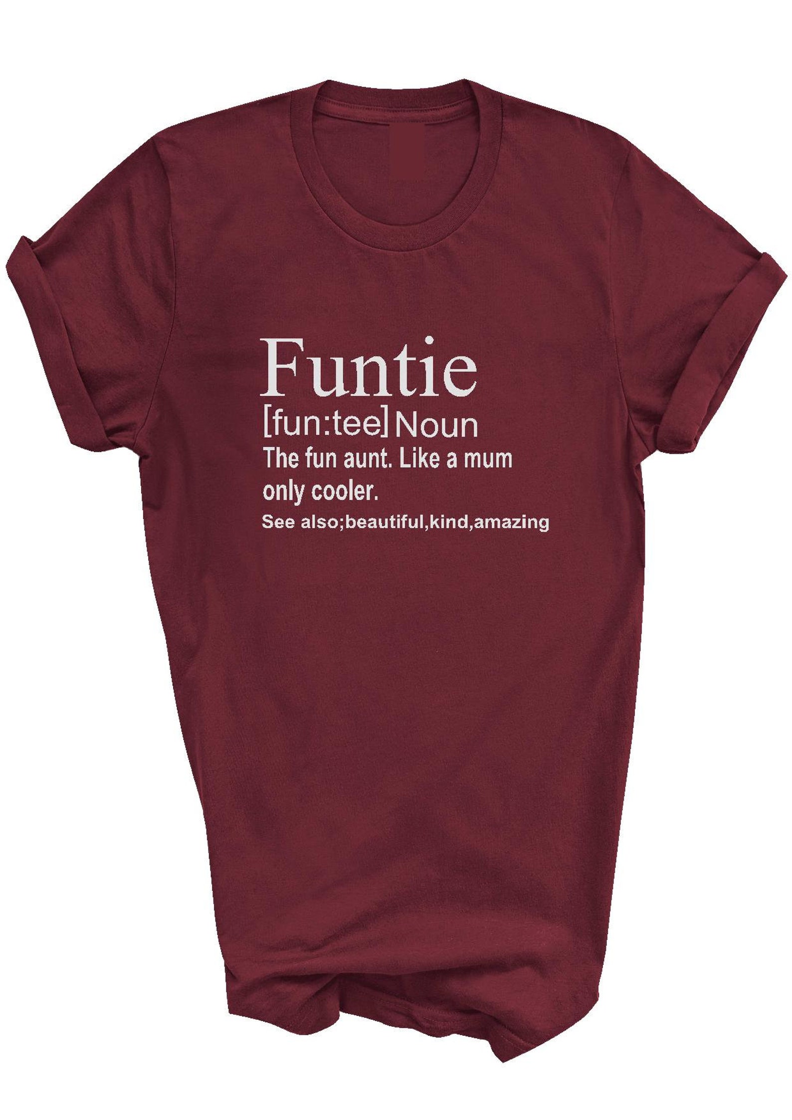 Funtie T-shirt ,shirts for Aunts, Funny Aunt Tee Aunt Gift, Gift for ...