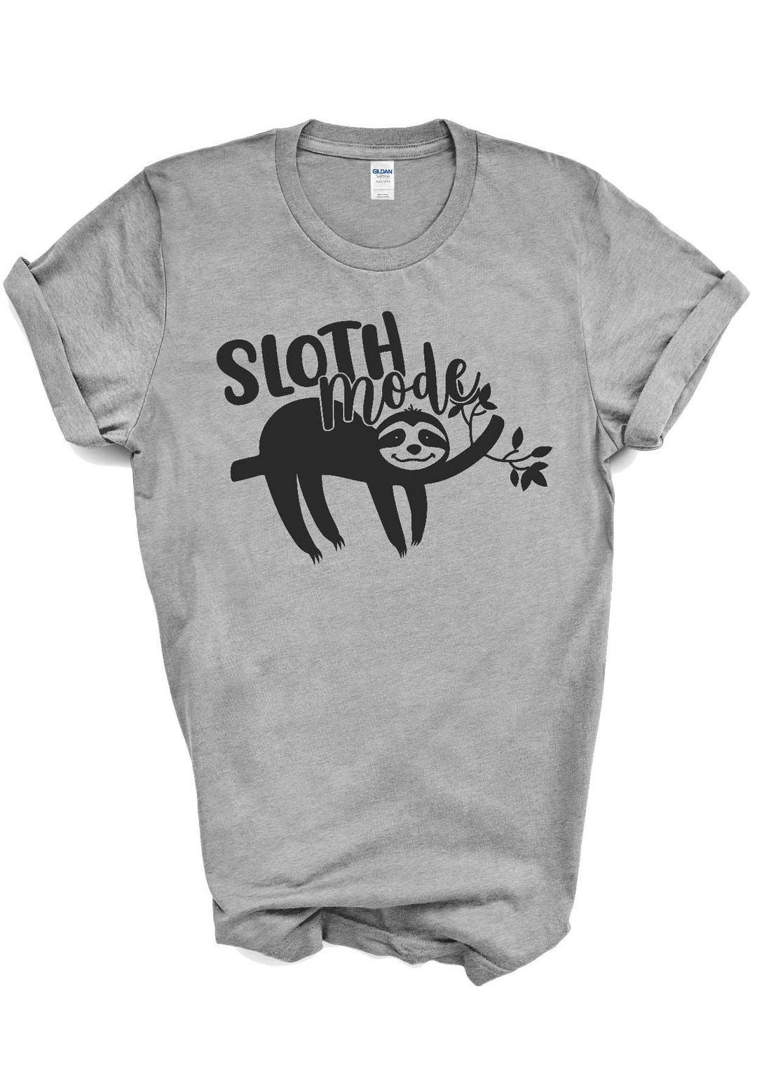 Sloth Mode T-shirt,animal Tshirt,mindful,peace,yoga,sloth Top - Etsy