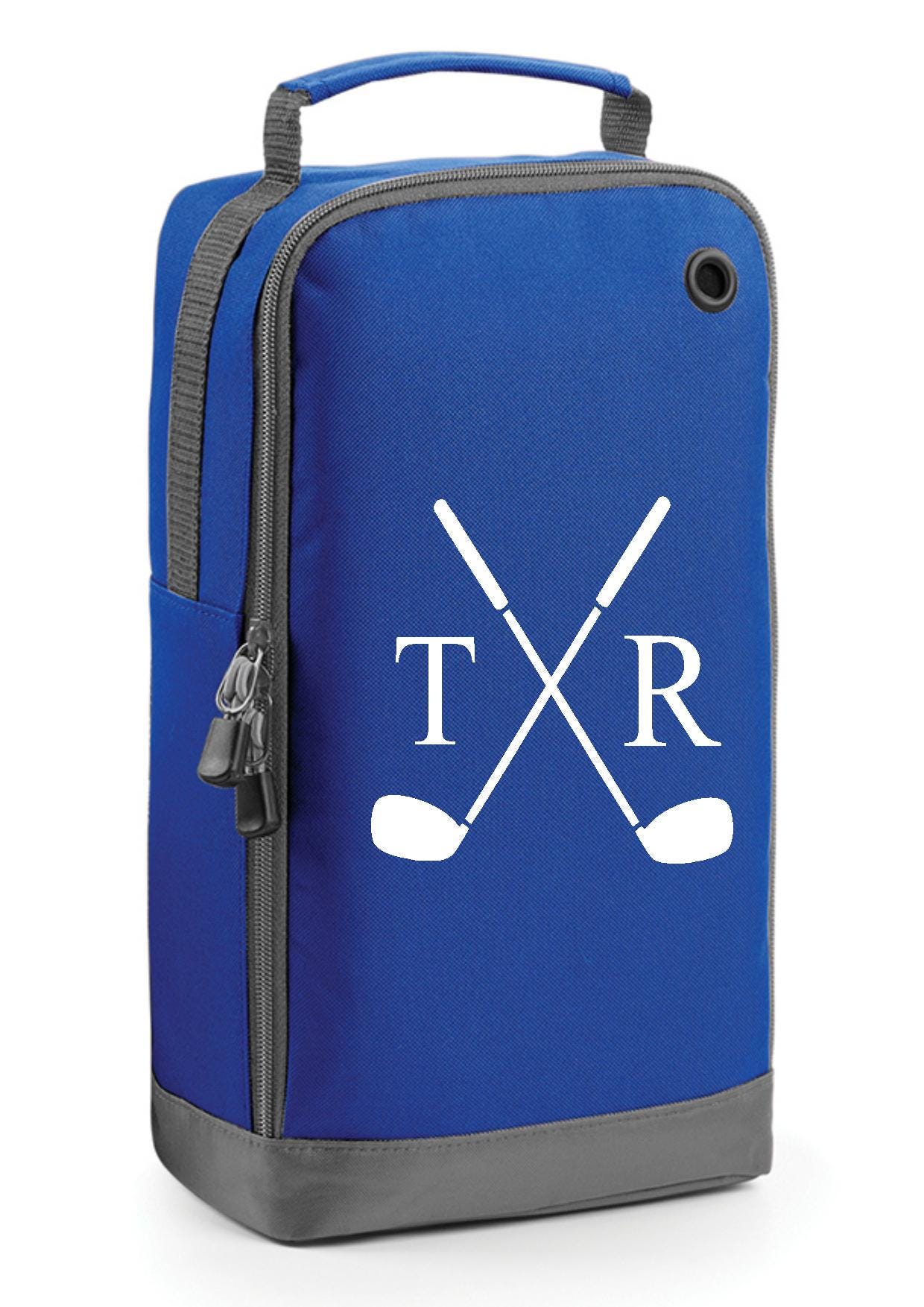 Personalized Golf Shoe Bag: Monogram Club Design, Sports Accessory ...