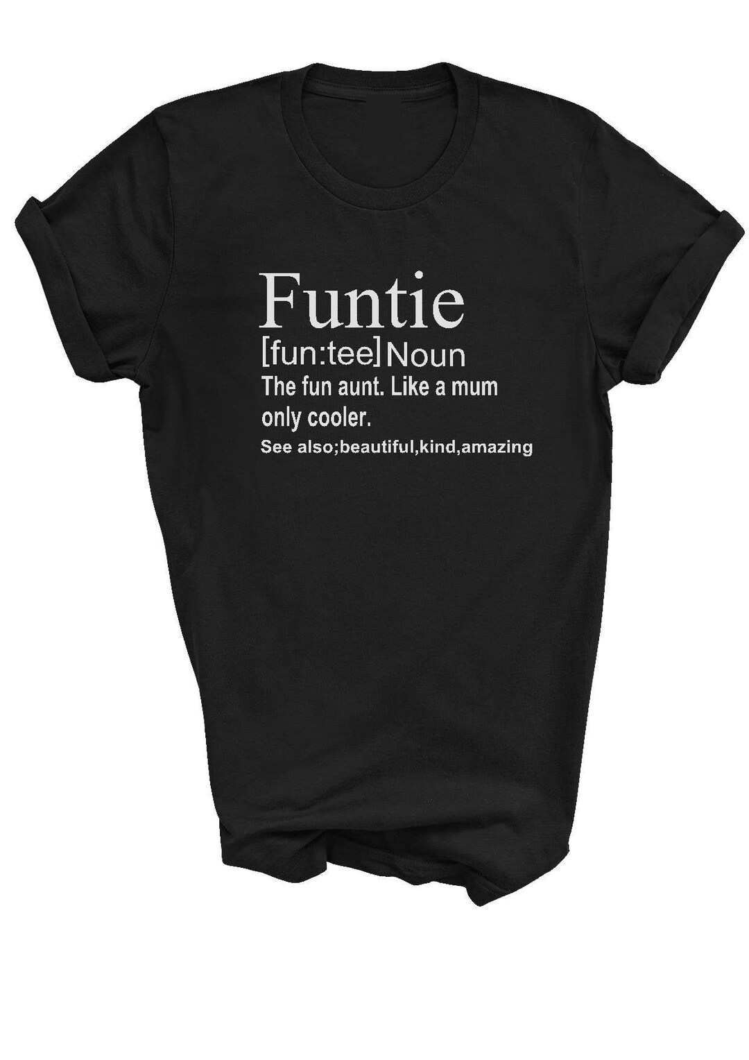 Funtie Definition T-shirt, Funny Aunt Gift - Etsy