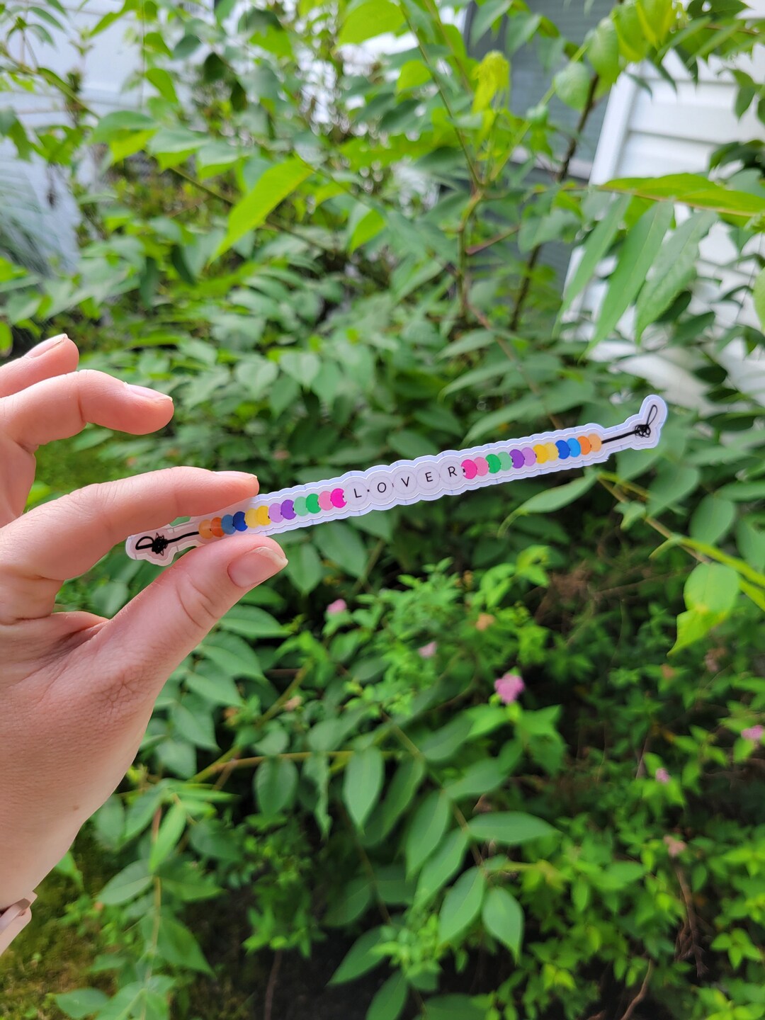 Lover Taylor Swift Friendship Bracelet Sticker Water Bottle Sticker ...