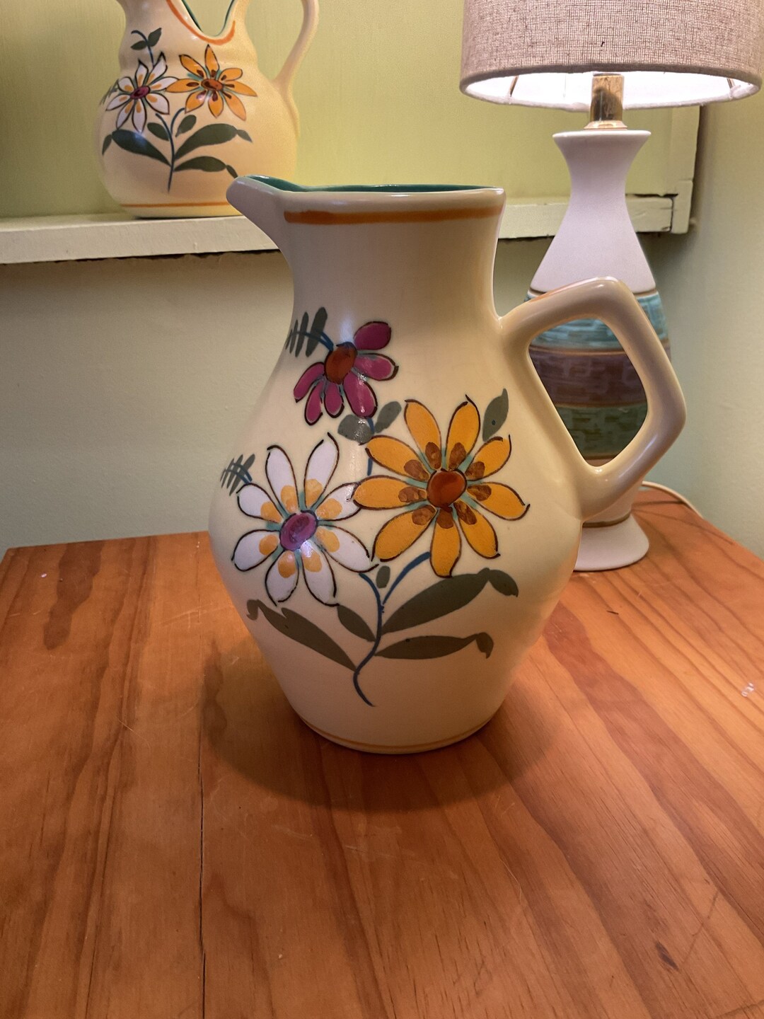 Royal Gouda Holland betty Daisy Pitcher - Etsy