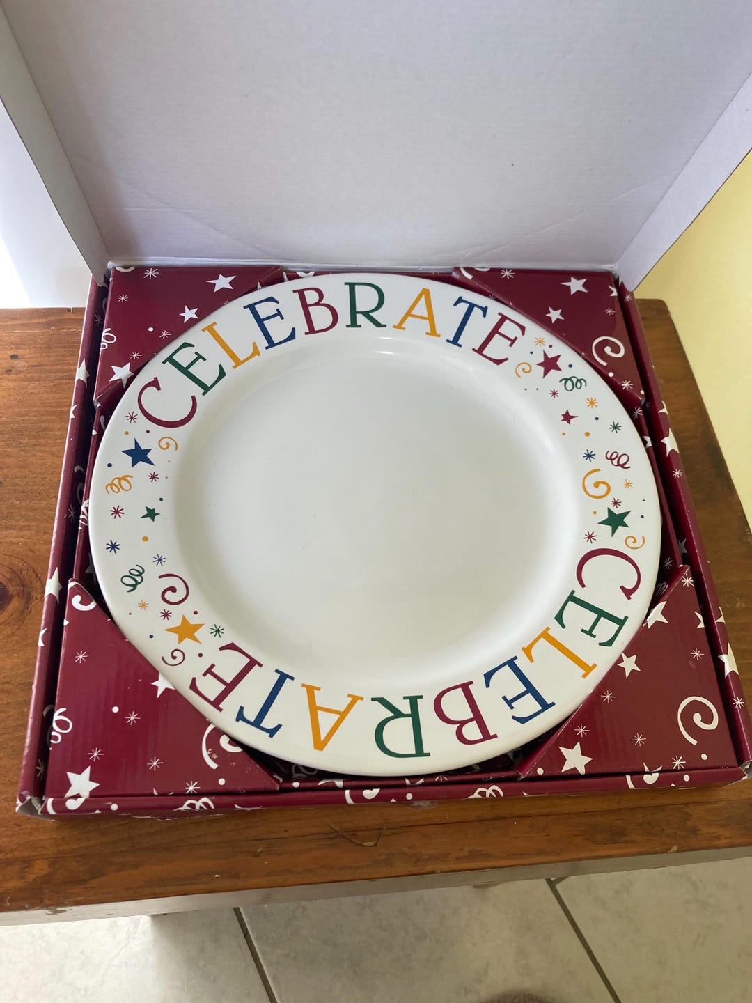 Pampered Chef Celebrate Platter NIB With Pamphlet - Etsy