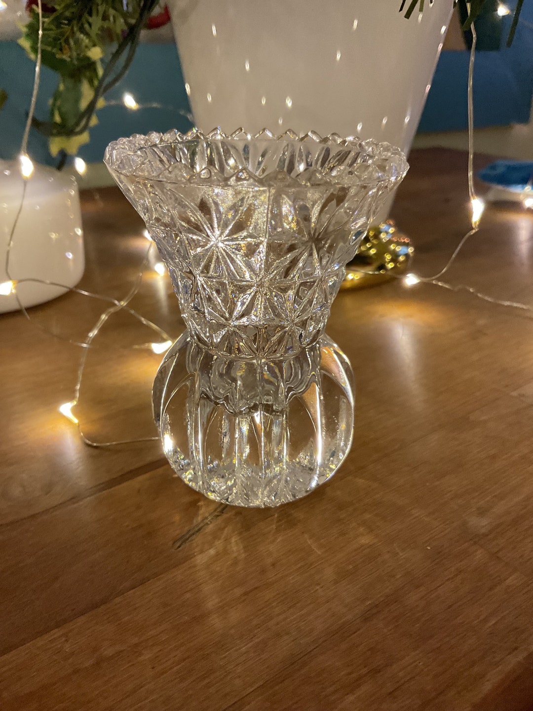 Princess House Full Lead Crystal Toothpick Holder - Etsy