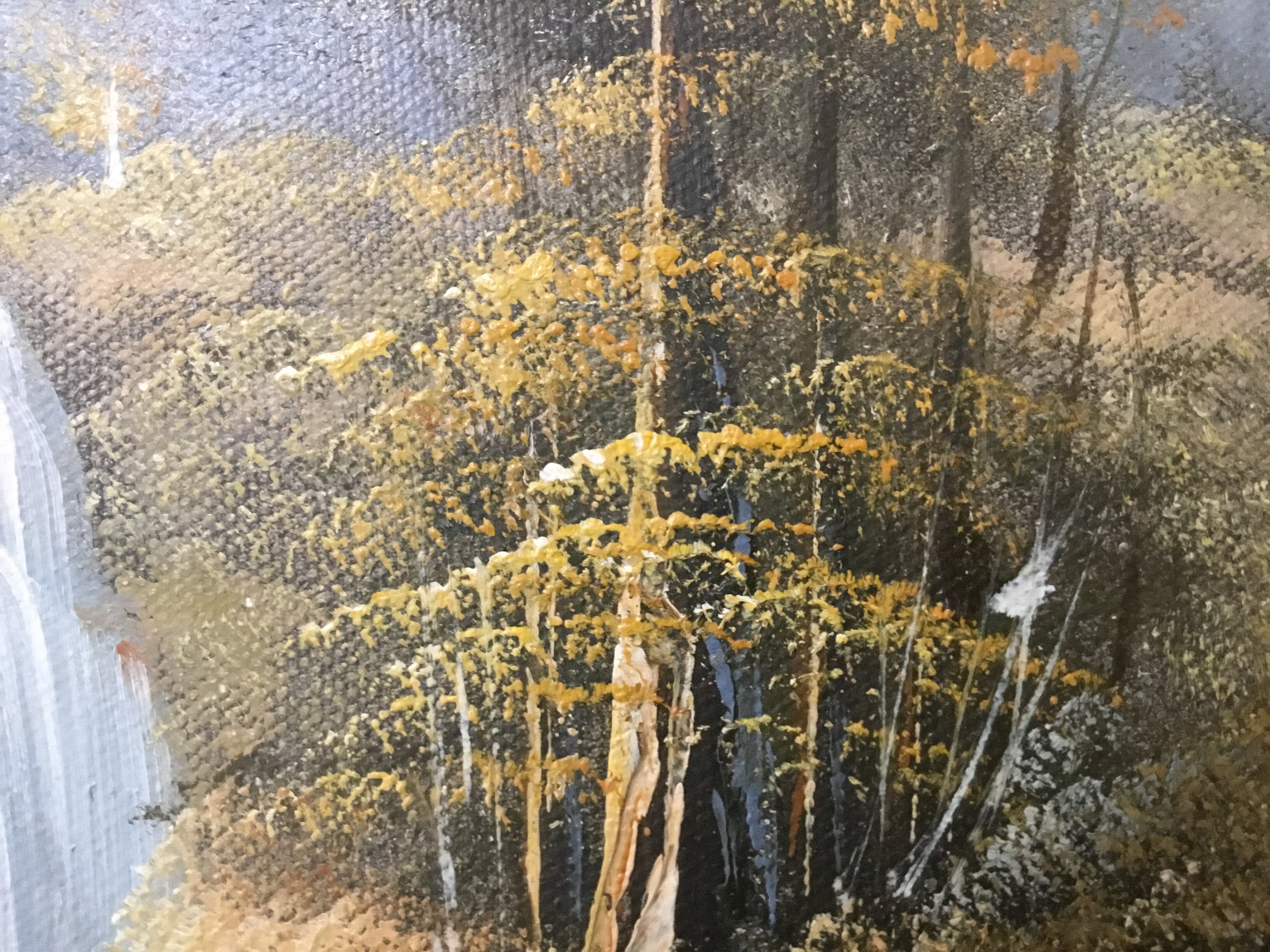 Landscape Original Signed Oil Painting by Hinkle - Etsy