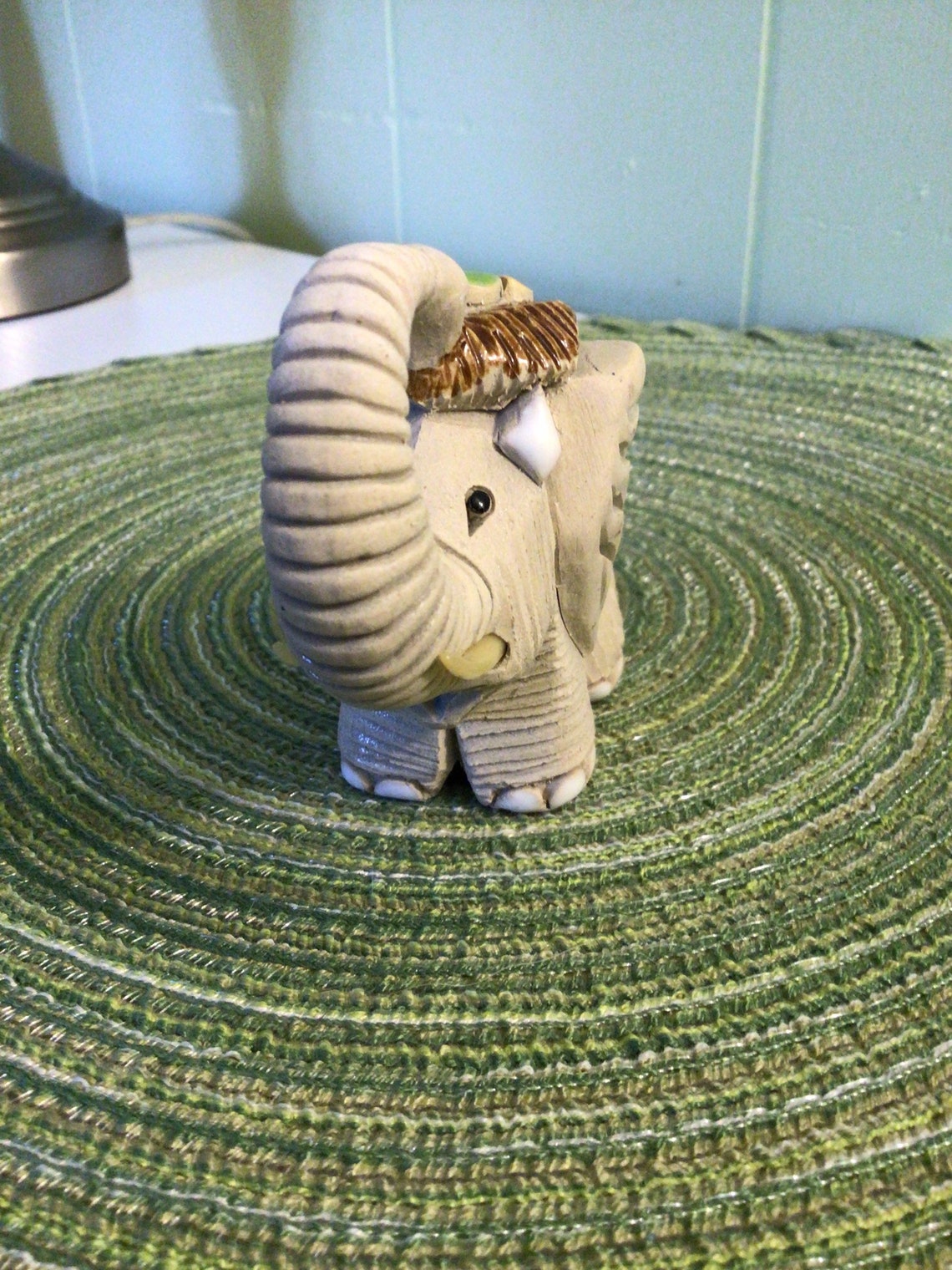 Artesania Rinconada Small Pottery Elephant - Etsy