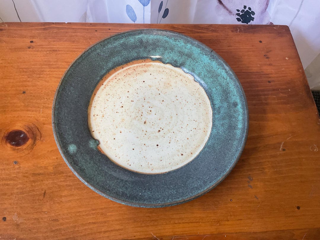 Studio Pottery Signed Stoneware Plate - Etsy