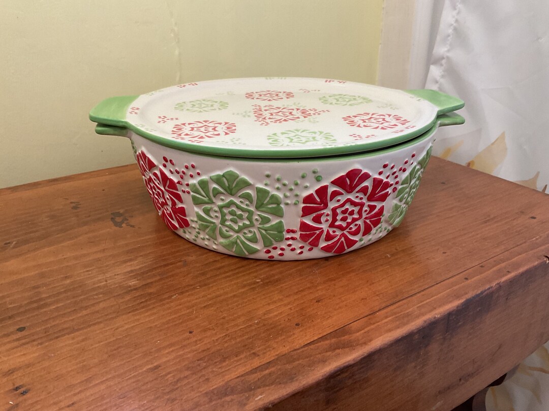 Temp-tations Holiday Winter Garden Bakeware - Etsy