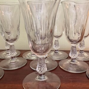 Swirl Stem Etched Cordial/liquor Glasses (10) - Etsy
