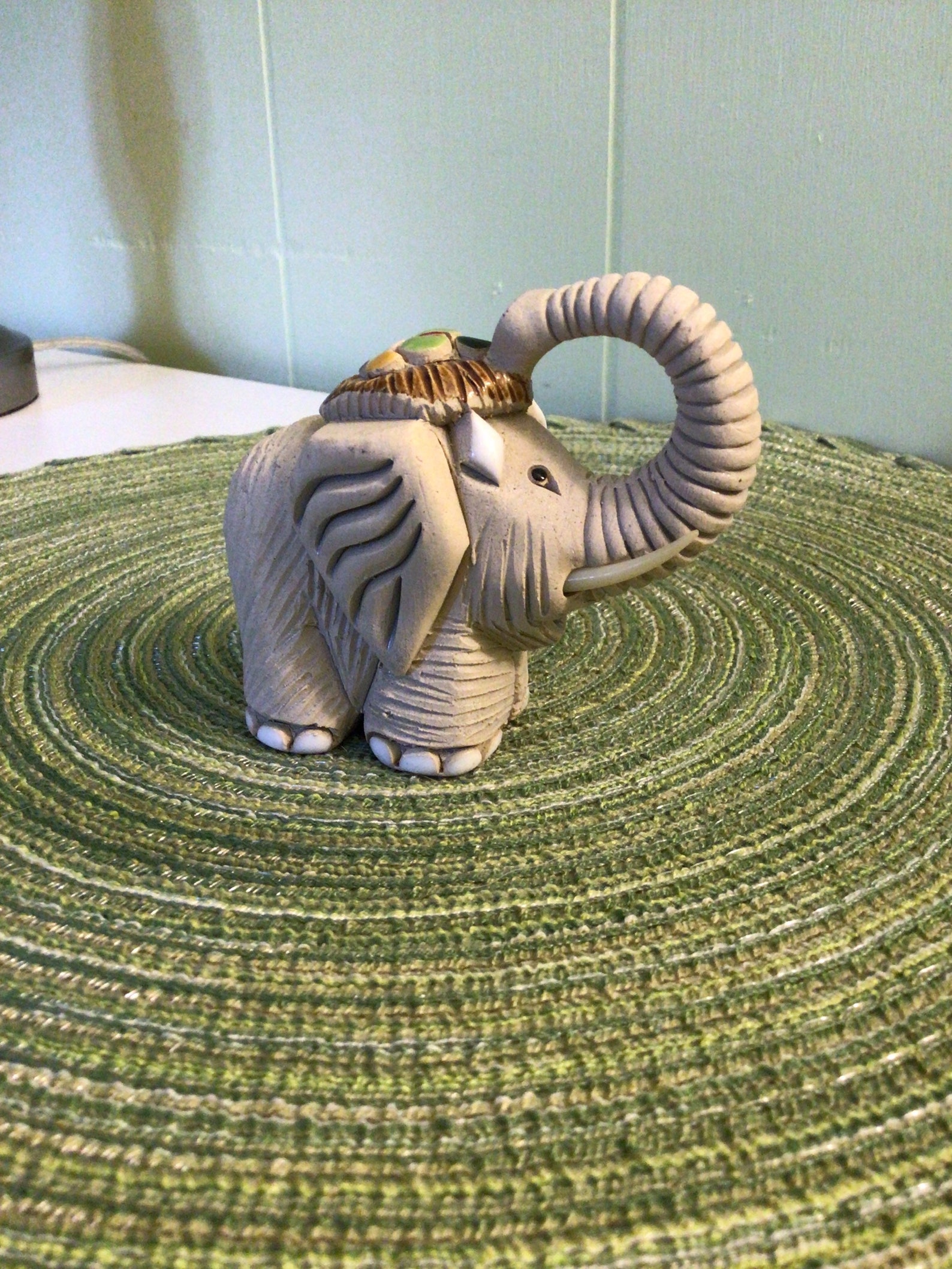 Artesania Rinconada Small Pottery Elephant - Etsy