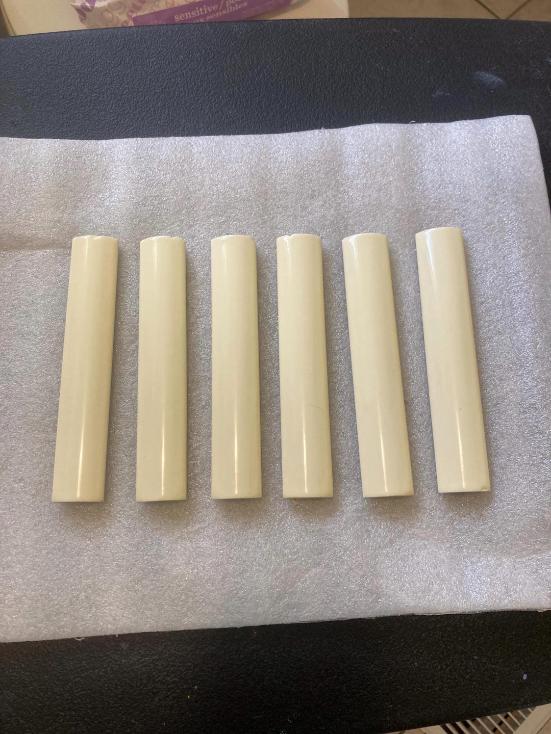 25 Count Mid-century Camtile 6.25” Ceramic Quarter Rounds Tiles, Yellow ...