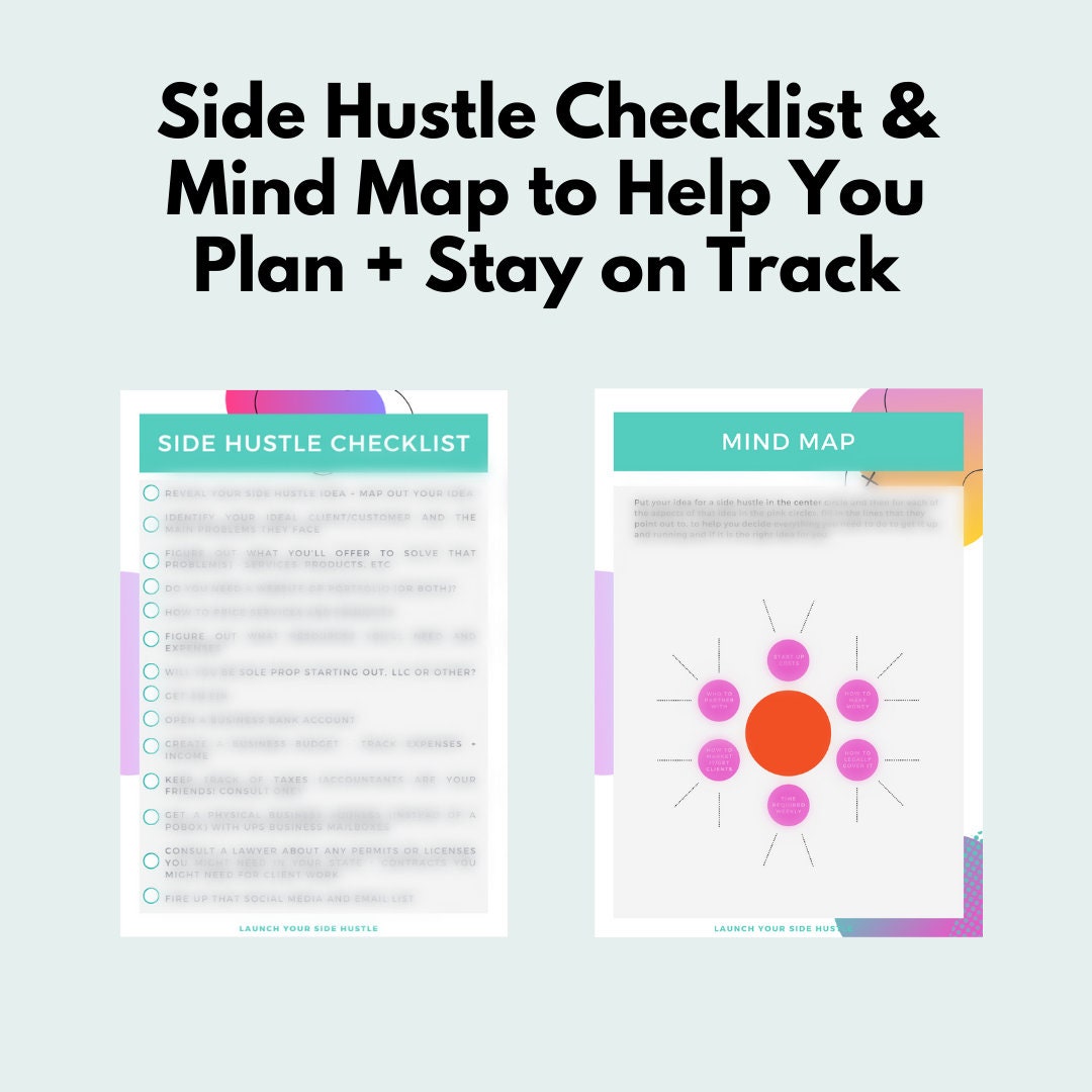 Side Hustle Starter Workbook: the Mini Guide for Your New Side Hustle ...