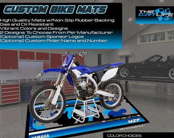 Motocross Pit Mat - Etsy