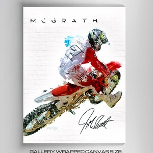 Legends Series Jeremy Mcgrath 2021 Limited Edition Watercolor | Etsy
