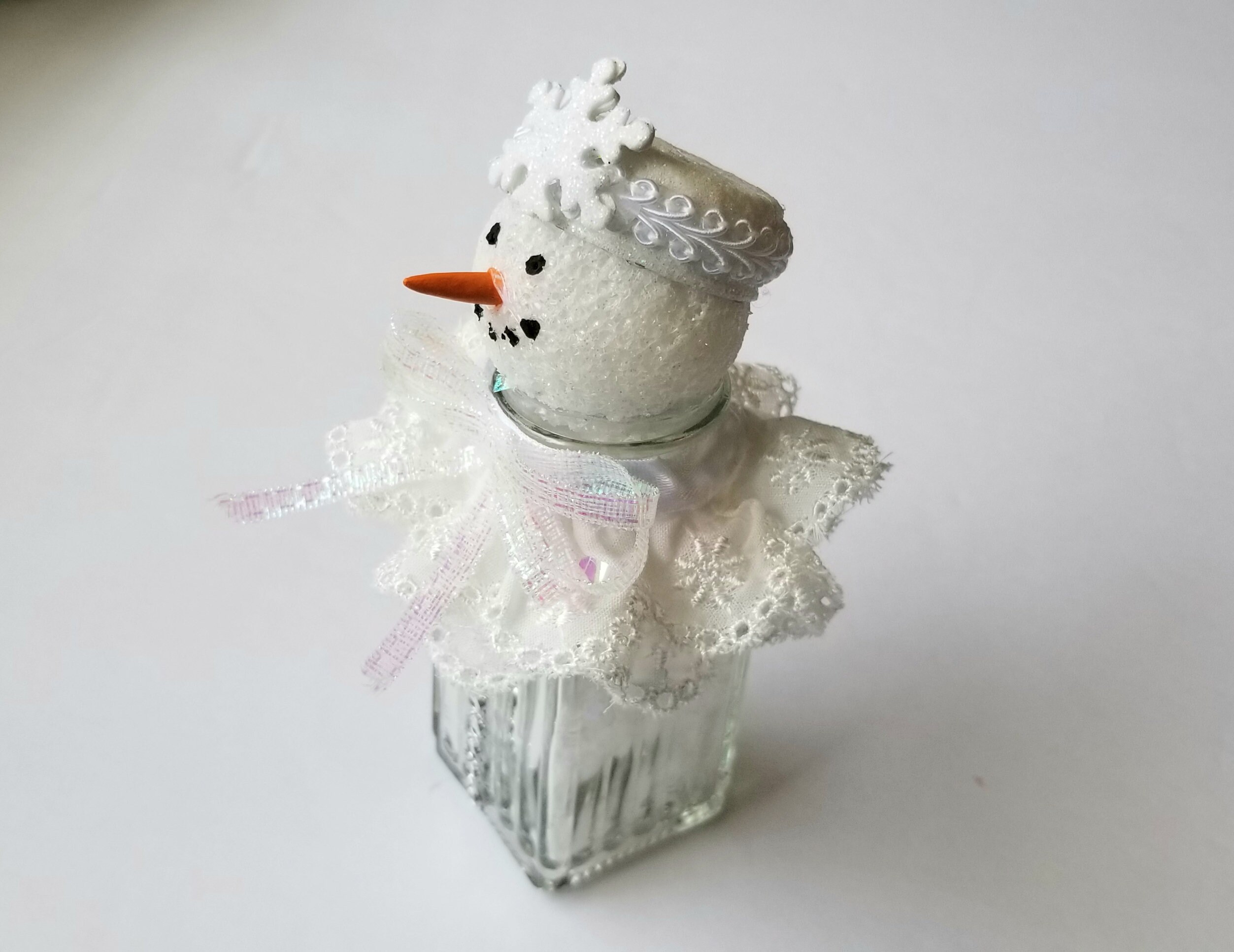 Shabby Chic Snow Ladies and Men - Etsy