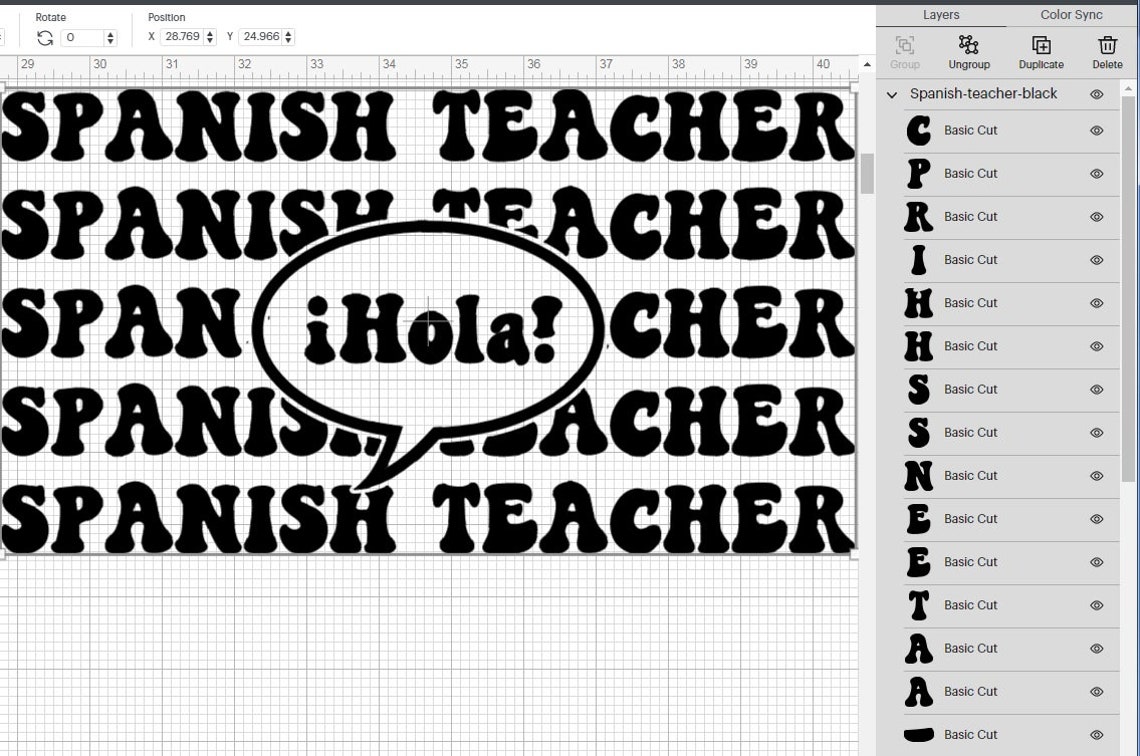 Spanish Teacher Svg Back to School Teacher Gift Svg Educator - Etsy
