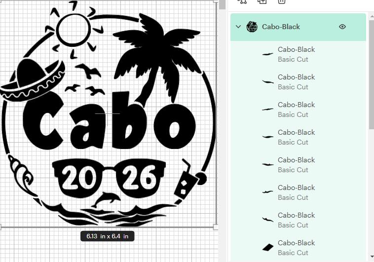 Cabo 2026 Trip Png Svg Mexico Vacation Digital Download - Etsy