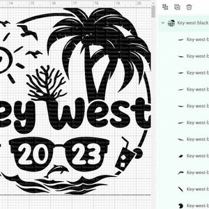 Key West Tee Shirt Png Florida 2023 Svg Girls Trip Matching - Etsy