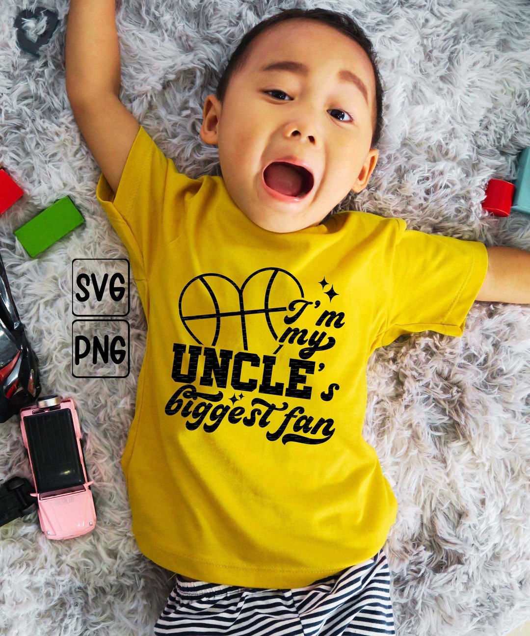 Cheer Basketball Uncle Svg for Shirt, Basket Ball Family Biggest Fan ...