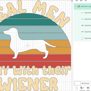 Real Men Play With Their Weiner Svg, Funny Dachshund Sticker Png for ...