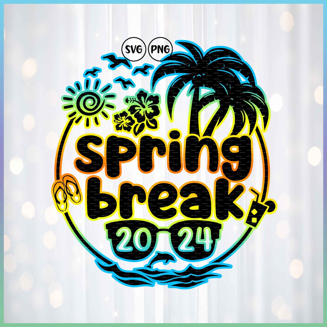 Spring Break 2024 Tee Shirt Png, Cruise Door Magnets Printable, Friends ...