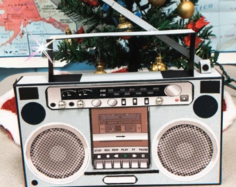 Radio Birthday Card - Etsy