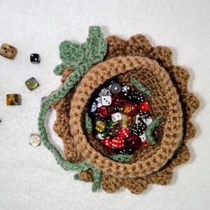 Baby Tree Dice Bag Crochet Pattern PDF - Etsy