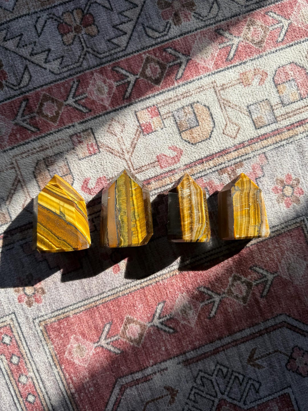 YOU CHOOSE ONE Brazilian Tiger Eye Point, Brazil Tiger’s Eye Towers - Etsy