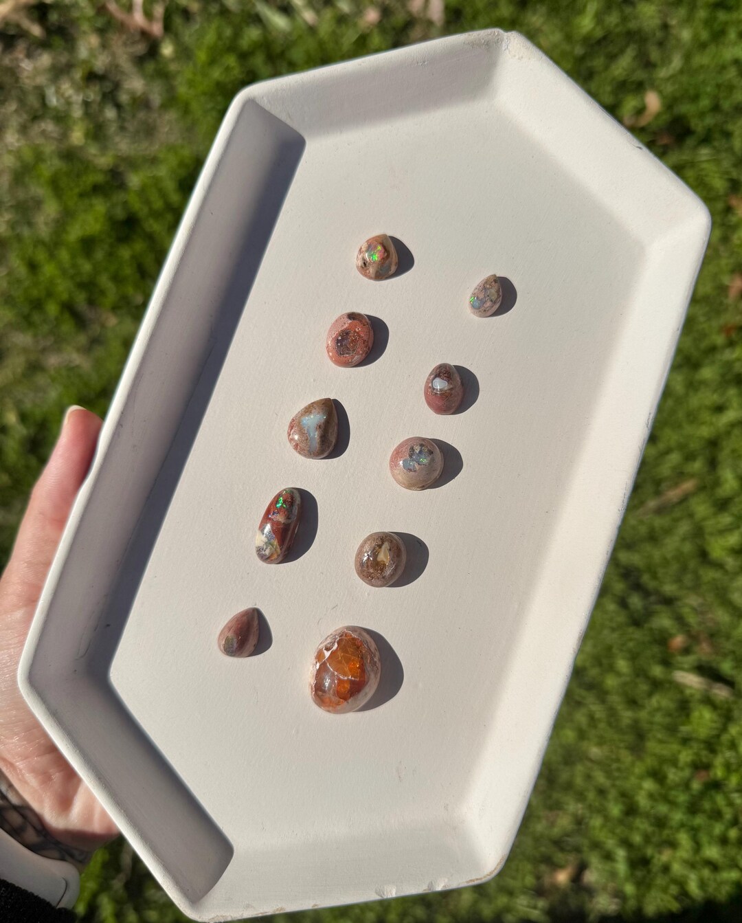 Mexican Fire Opal, Cantera Opal Crystals, Natural Mexican Fire Opal ...