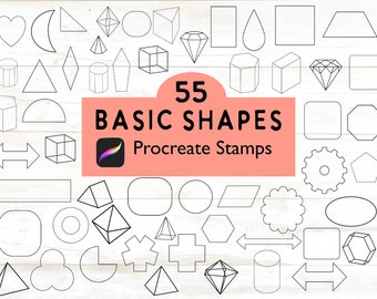 Geometric Stamp - Etsy
